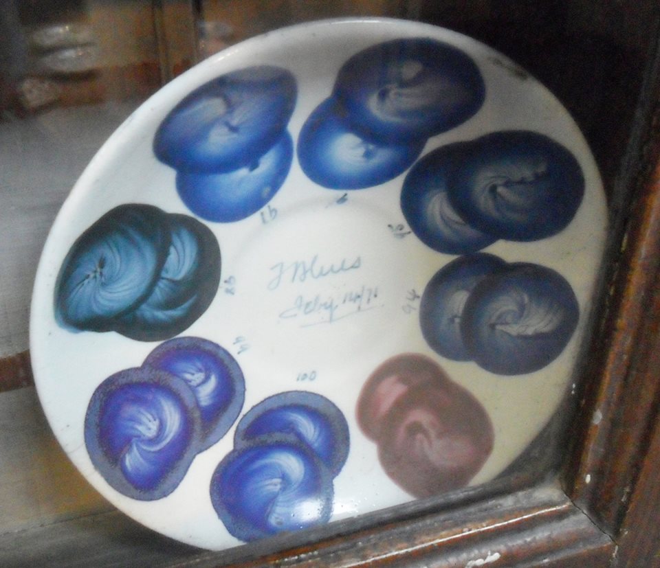 Antiques And Teacups: Tuesday Cuppa Tea, Pottery Paint Salesman Samples