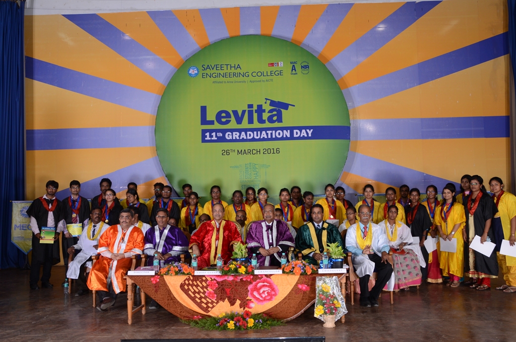 Events-Saveetha University: 11th graduation day of Saveetha Engineering ...