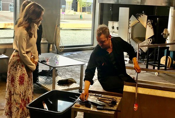 Crown Princess Mary attended the opening of new Holmegaard Museum