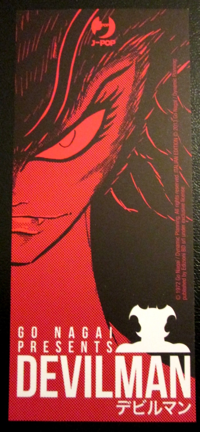 GO NAGAI FAN CLUB ITALY: Kabuto Blog: Go Manga: Devilman #3 [J-Pop] (ita)