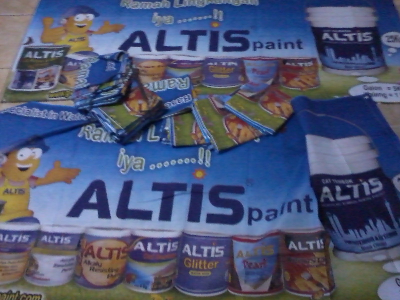 Cetak | Sablon Spanduk Kain | Cetak Spanduk Kain CAT ATLIS | Cetak ...