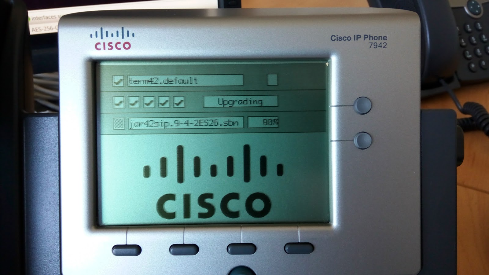 ИТ, сети, безопасность.: How to update firmware Cisco IP Phone 7942 ...