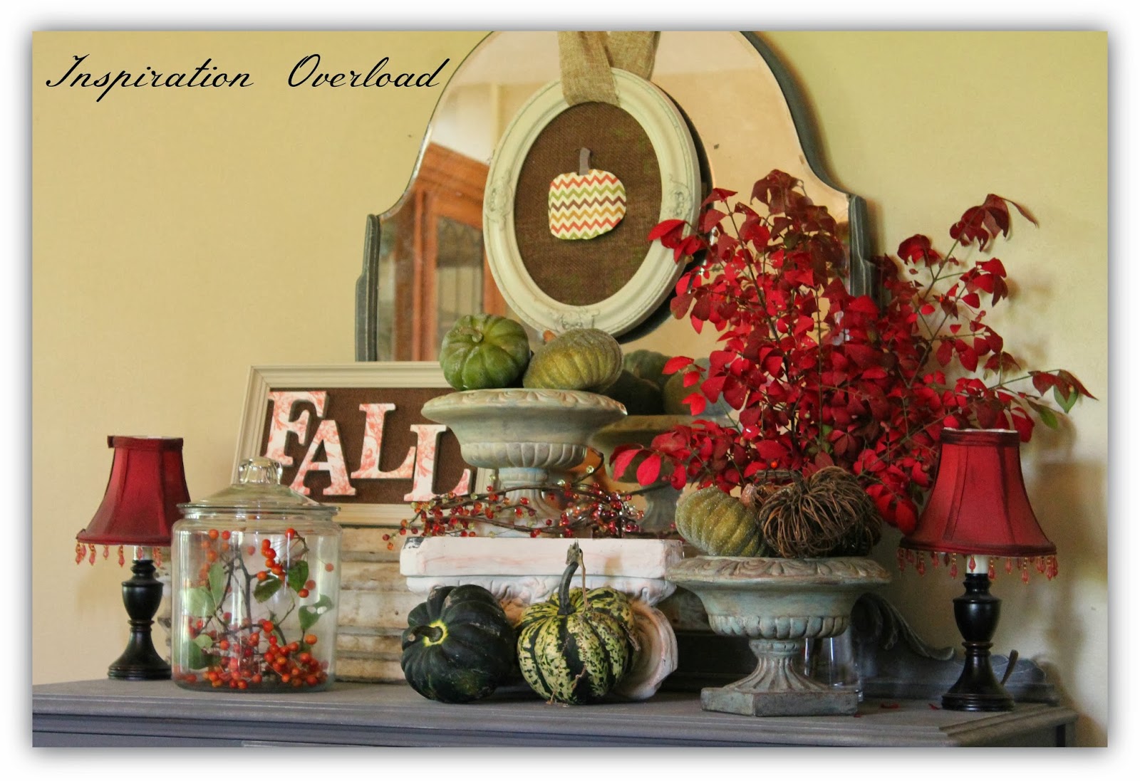 Inspiration Overload: Fall Vignette