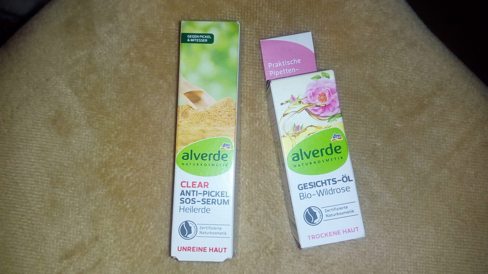 Beauty Corner: Alverde - ulje za lice i serum protiv prištića