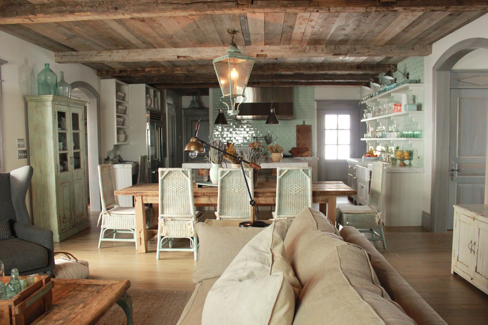 6 Rustic Country French Interior Design Elements, Sage Green & French ...