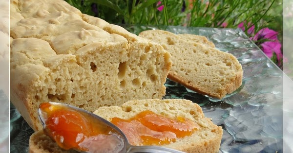 Pain cake sans gluten, avec mix maison et farine de coco