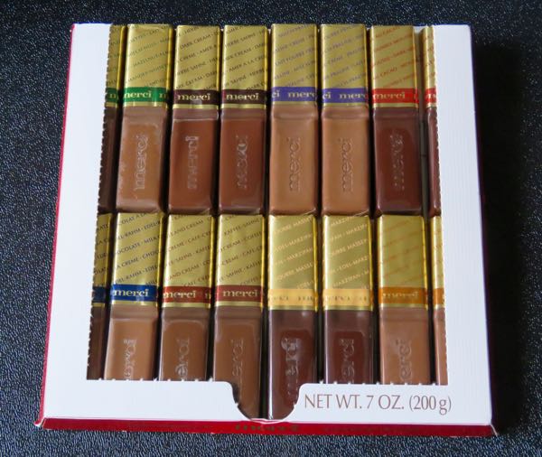 Chocolate Banquet: August Storck - Merci Marzipan dark chocolate bar ...