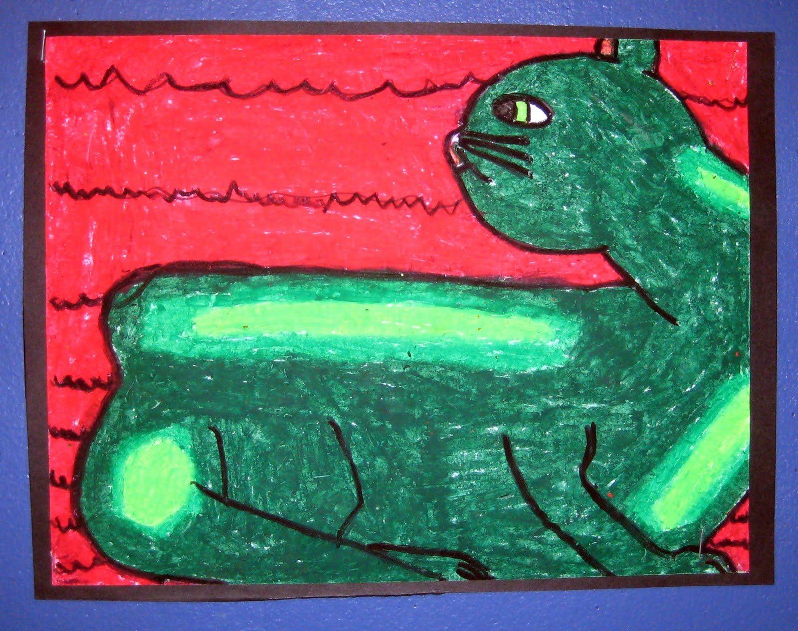 Mrs. Art Teacher!: Franz Marc results-6th grade