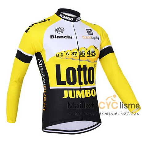 maillot cyclisme a pas cher.: maillot Cyclisme Lotto Jumbo