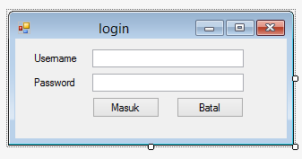 Cara1Komputer (C1K): Cara Membuat Login Pada VB.net Dengan Mudah