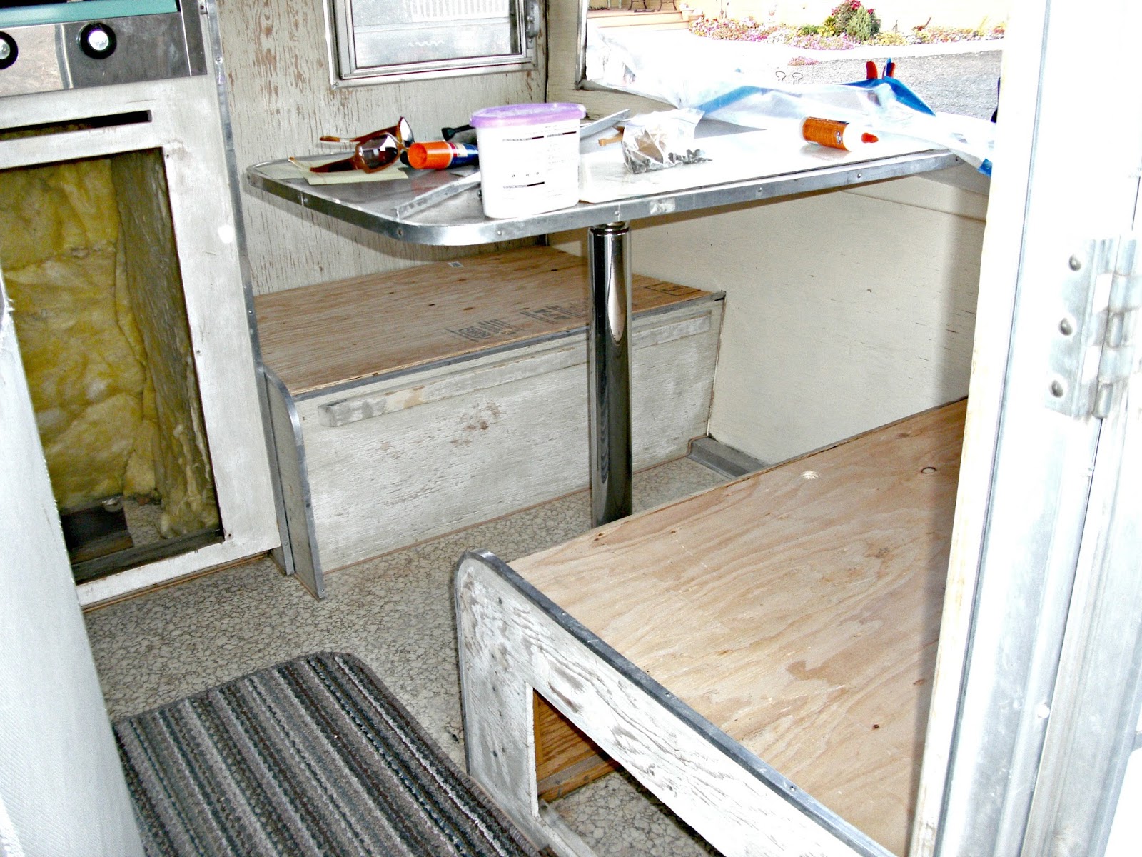 My Vintage Trailer - Beginning the Renovation - Little Vintage Cottage