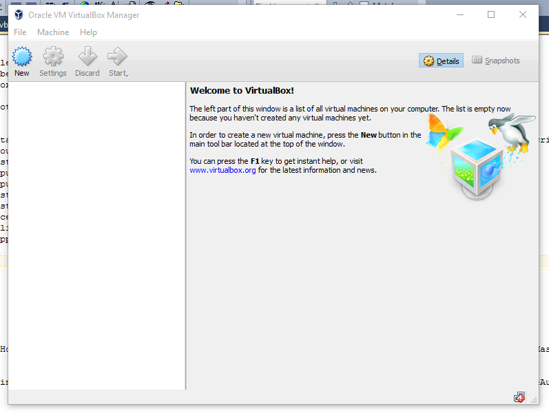 Michael Shares: Recovering Lost VMs in VirtualBox GUI