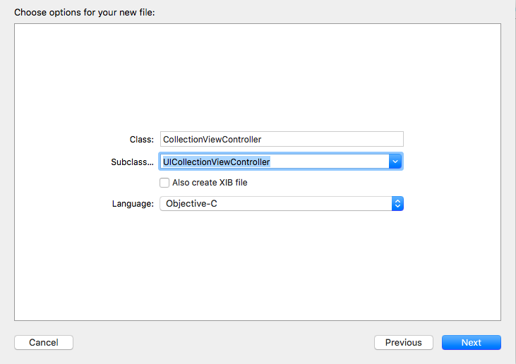 Quick Guide for iOS Development (Objective-C & Swift): How to create Collection View Controller ...