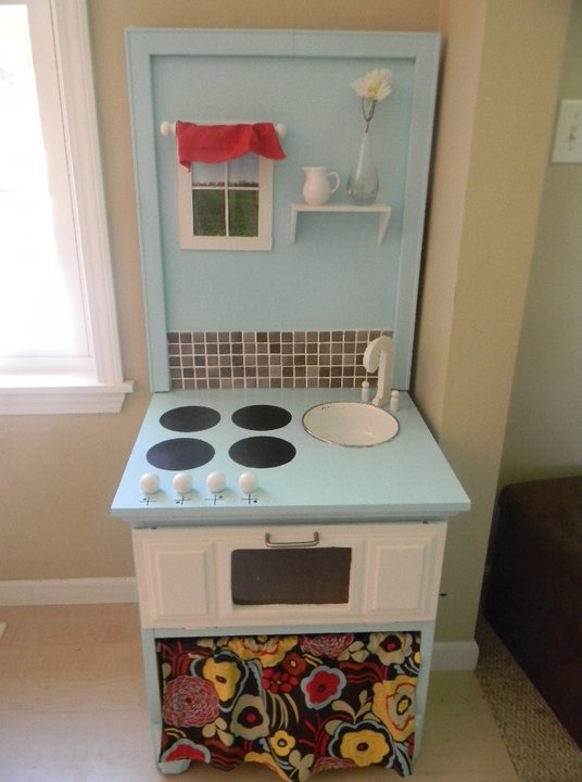 Sufficient: DIY Play Kitchen Tutorial