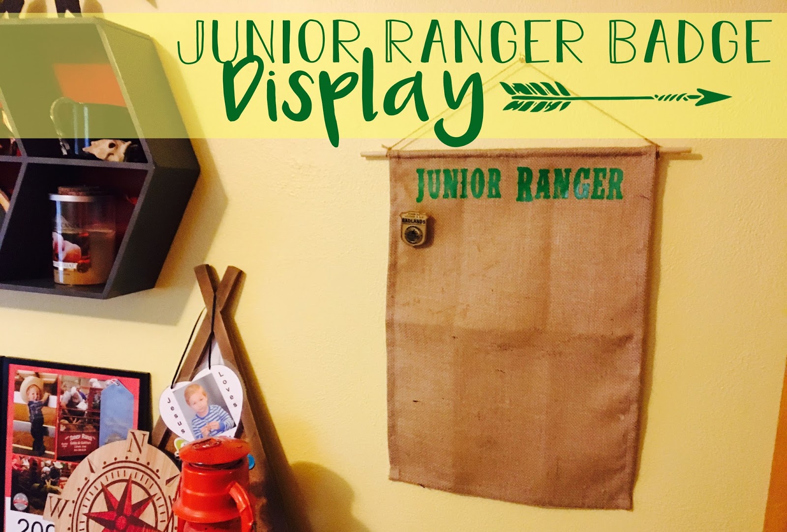Junior Ranger Badge Display! - the farmer and the southern belle