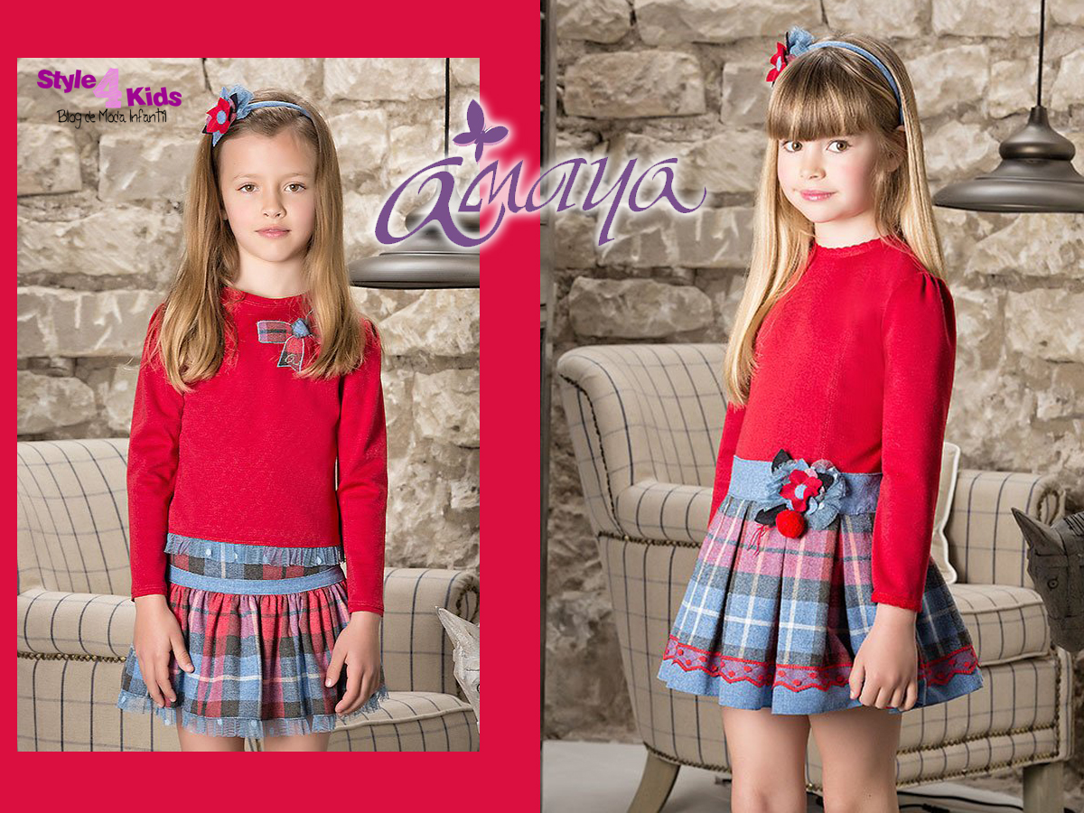 Style 4 Kids: Amaya Moda Infantil - Elegancia este Invierno