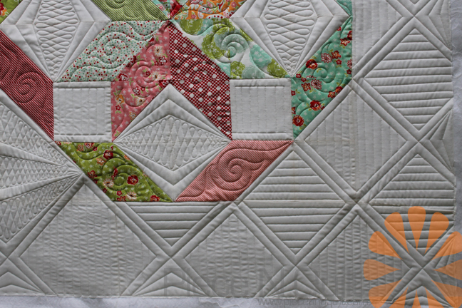 Piece N Quilt: Star Quilt - Custom Machine Quilting by Natalia Bonner