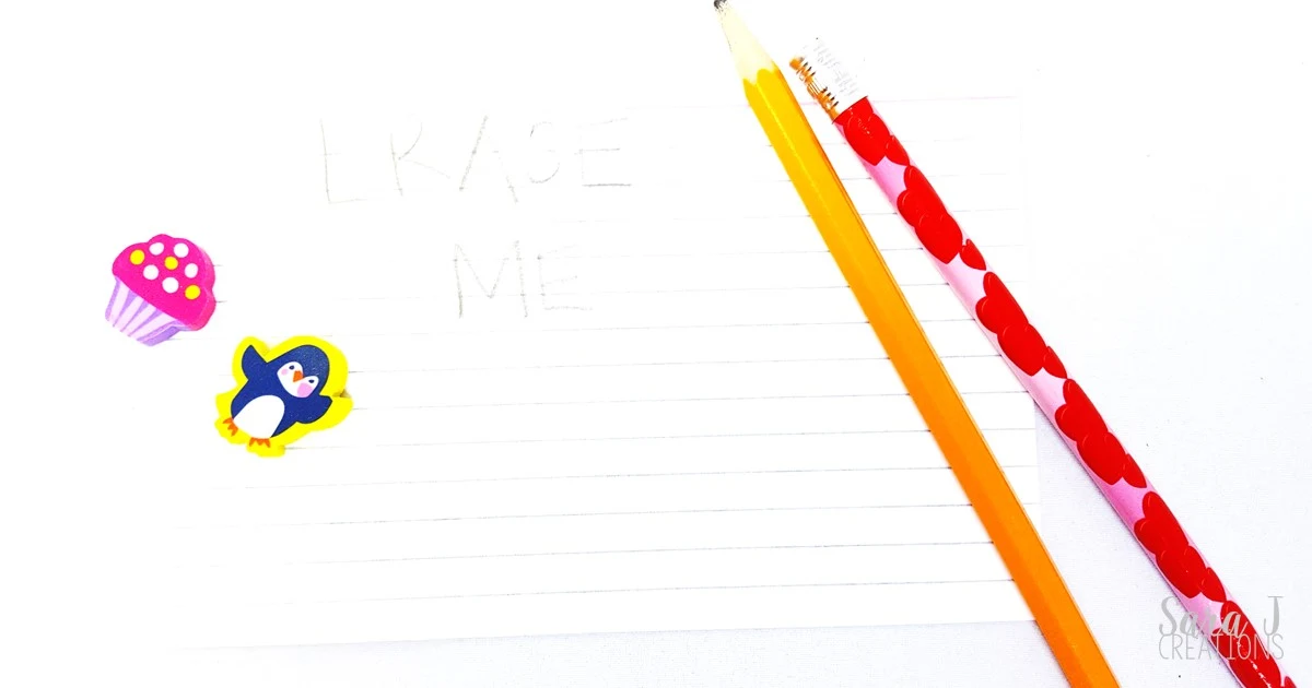 10 Ways to Use Mini Erasers for Learning | Sara J Creations