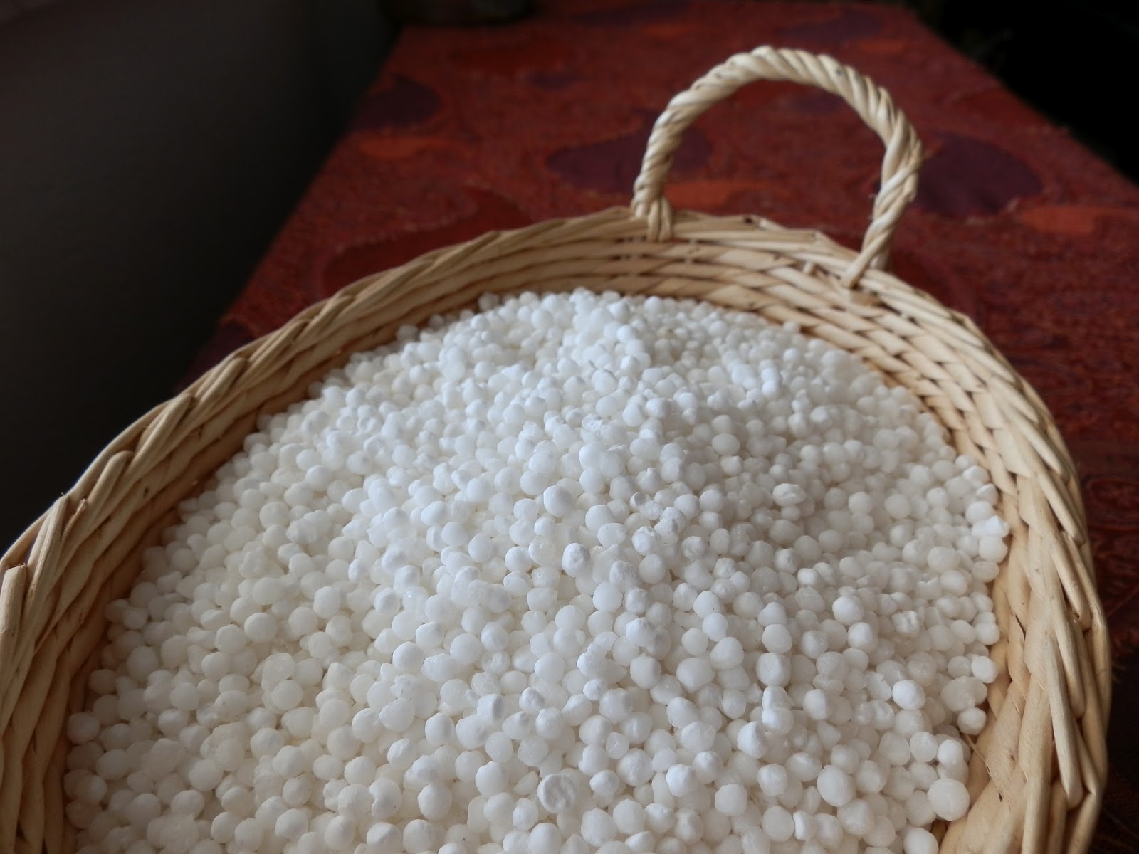 Sago Pearls in Coconut Milk - dessert!