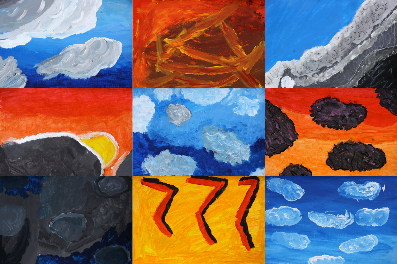 Art With Mr Hall: Cloudscapes II