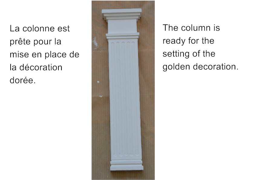 .: Les 8 colonnes du pavillon français