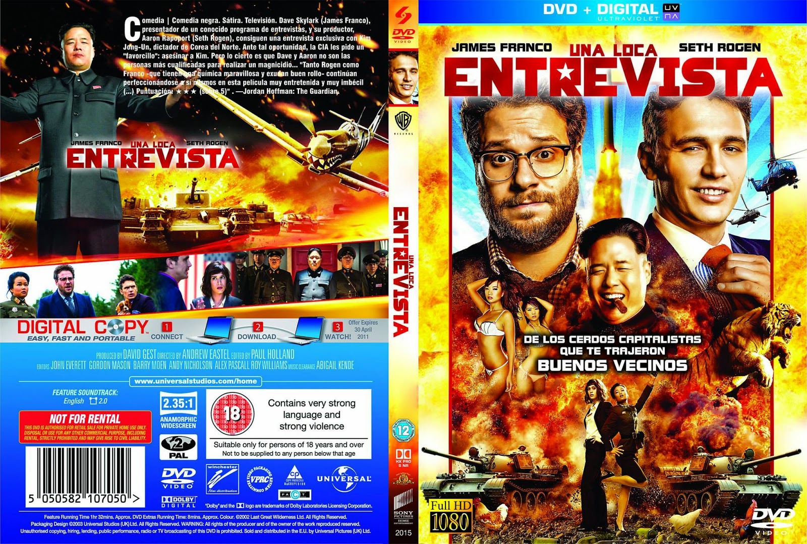 Cover: THE INTERVIEW dvd