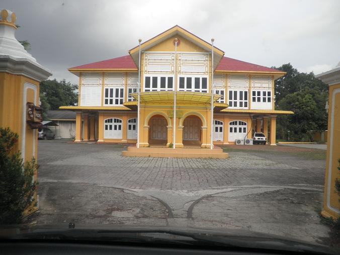 SENI LAMA MELAYU (MALAY OLDEN ART): Istana Kuning, Alor Setar
