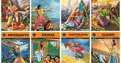 Indian Epics: Amar Chitra Katha : Mahabharata