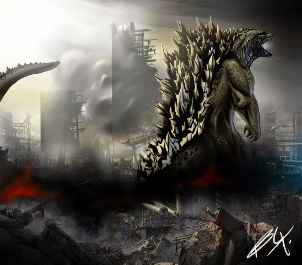 KUMPULAN GAMBAR FILM GODZILLA 2014 TERBARU Animasi Godzilla vs Muto ...