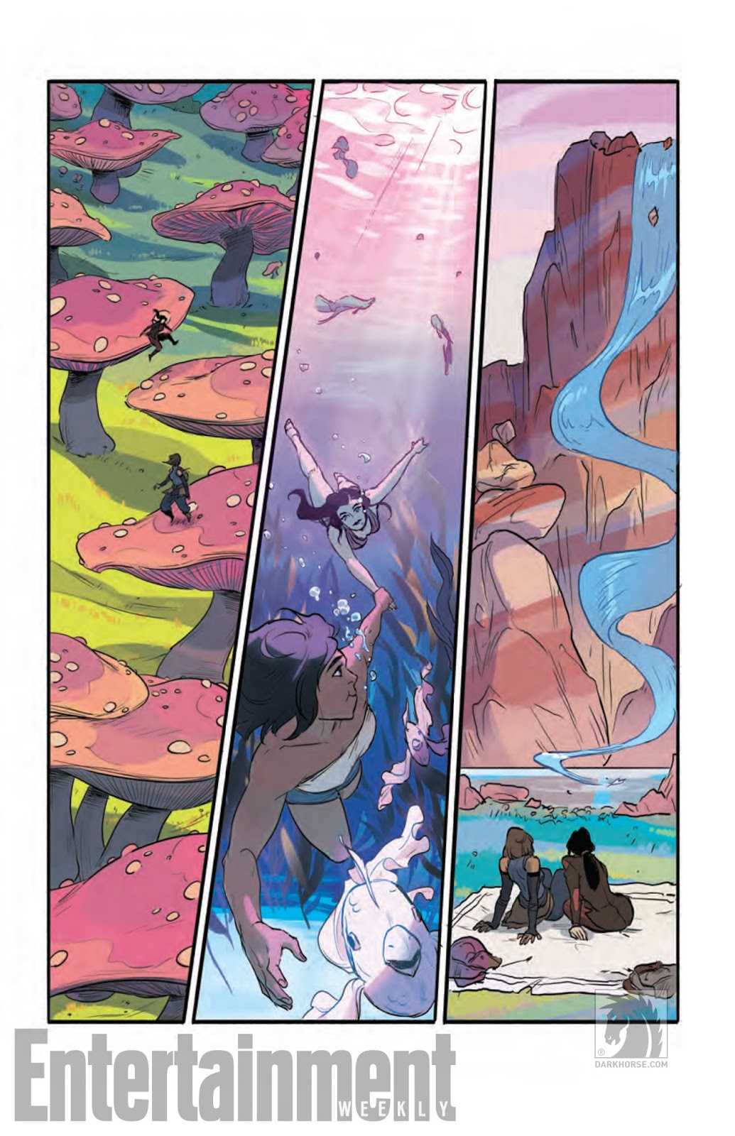 NickALive!: Legend of Korra Comic Team Talks Korrasami, Queer ...