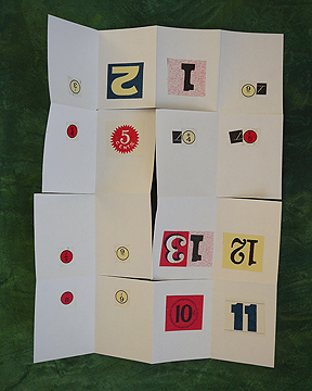 A Folded Multi-Page Book