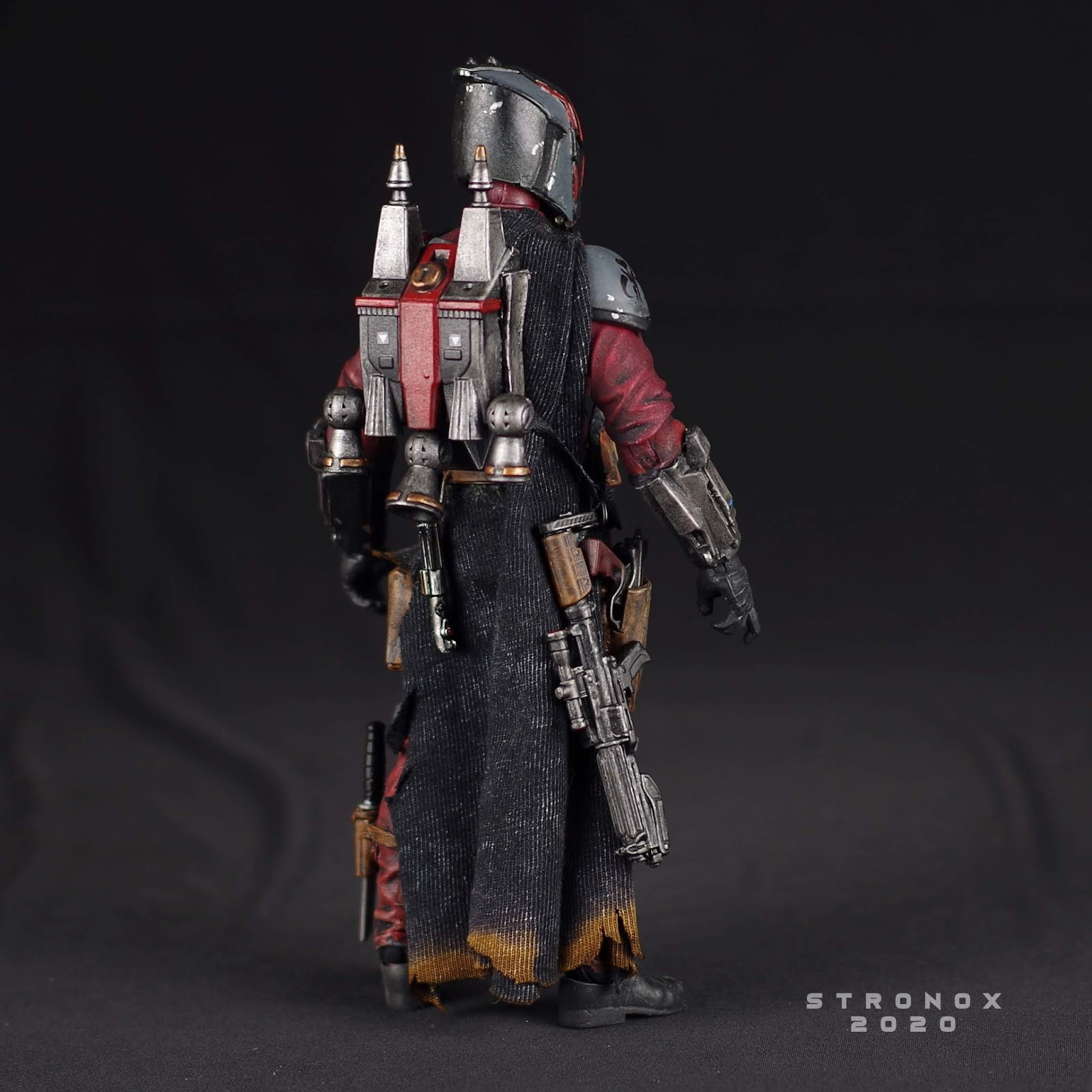 Stronox Custom Figures: Star Wars The Black Series: Mandalorian Jedi Hunter