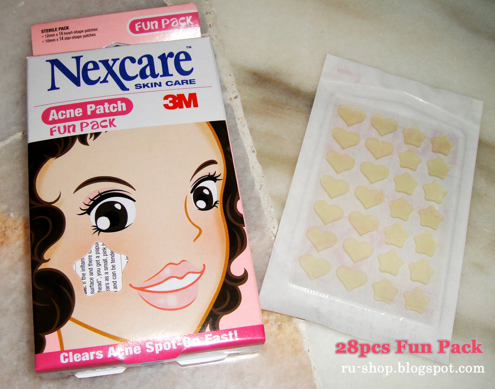 Ru's Shopping Review!: Nexcare Acne Patch - Girl Power Value Pack