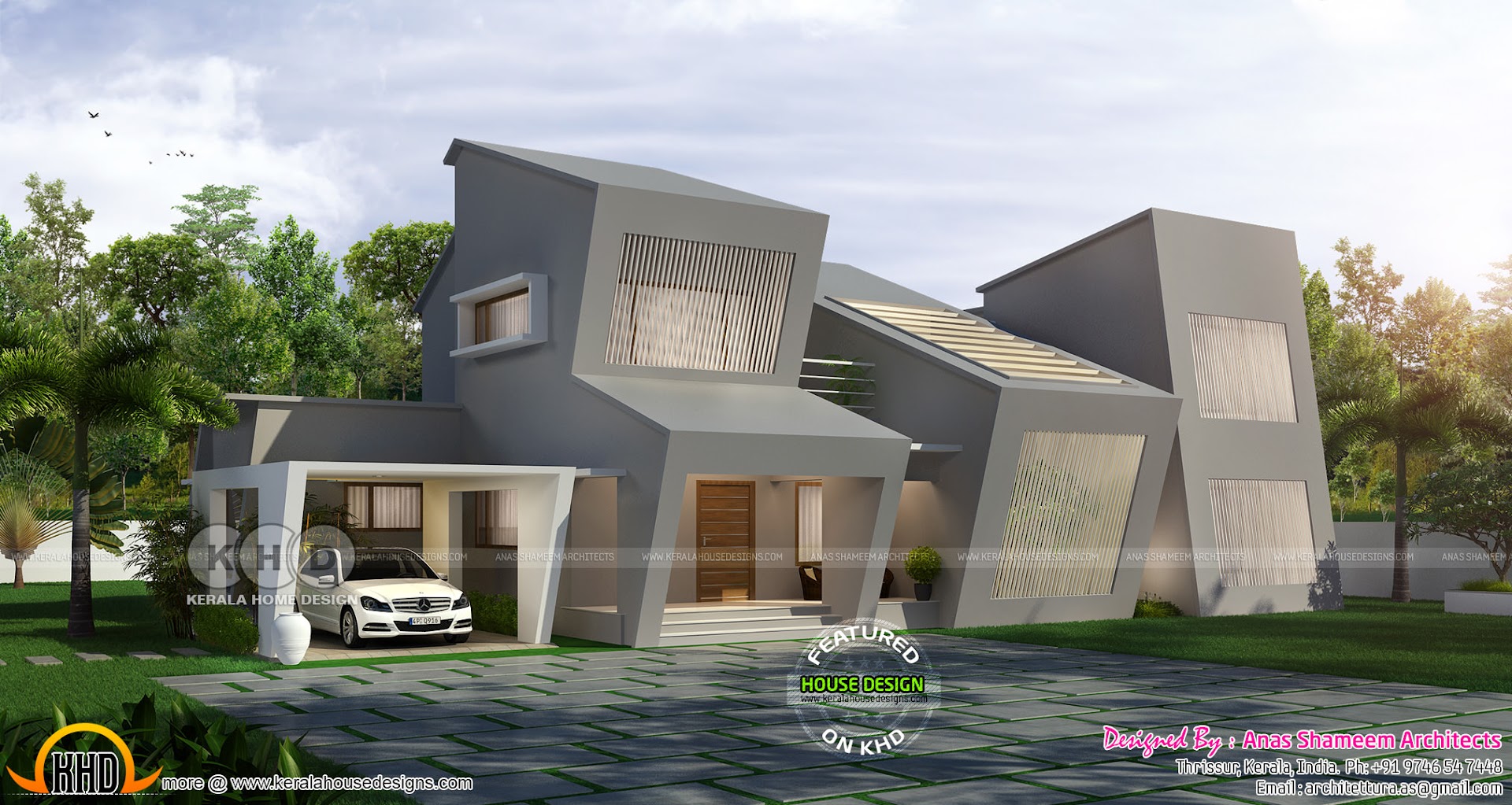 New generation Kerala home design - Kerala Home Design and Floor Plans ...