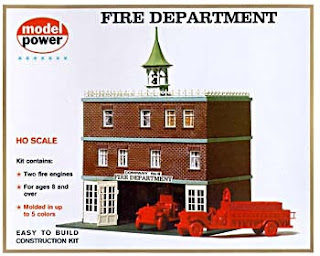Nirvana Valley Model Railroad: Fire Station, HO Scale Model with 3d ...