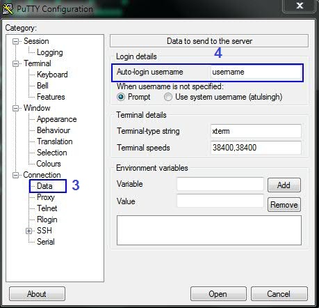 Nuts & Bolts of DataStage: How to save User Name in Putty Sessions