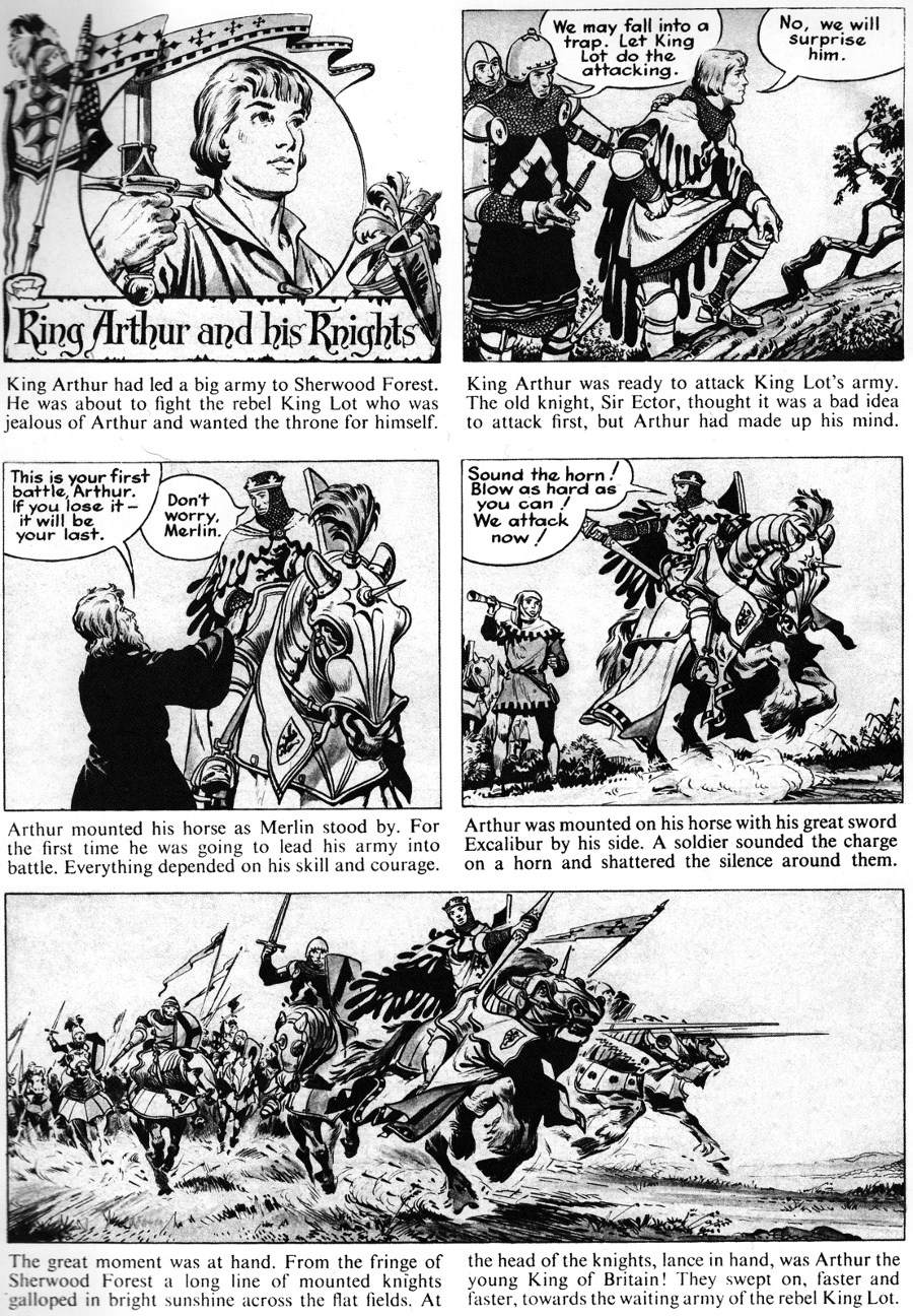 Les Cahiers du Comic Strip: Critique #102 : King Arthur and His Knights