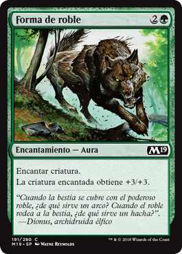 GALAXY-COMICS: MTG: Magic 2019. Spoiler Visual en español: Cartas Verdes