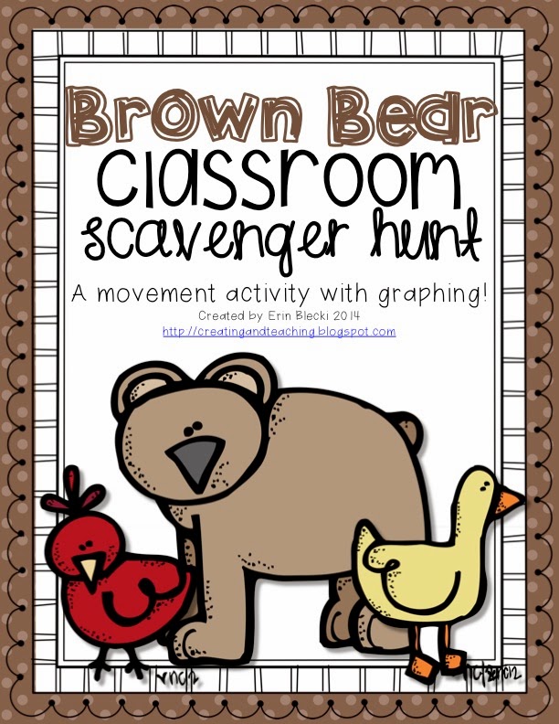 Brown Bear, Brown Bear Week {Tuesday} | creating & teaching