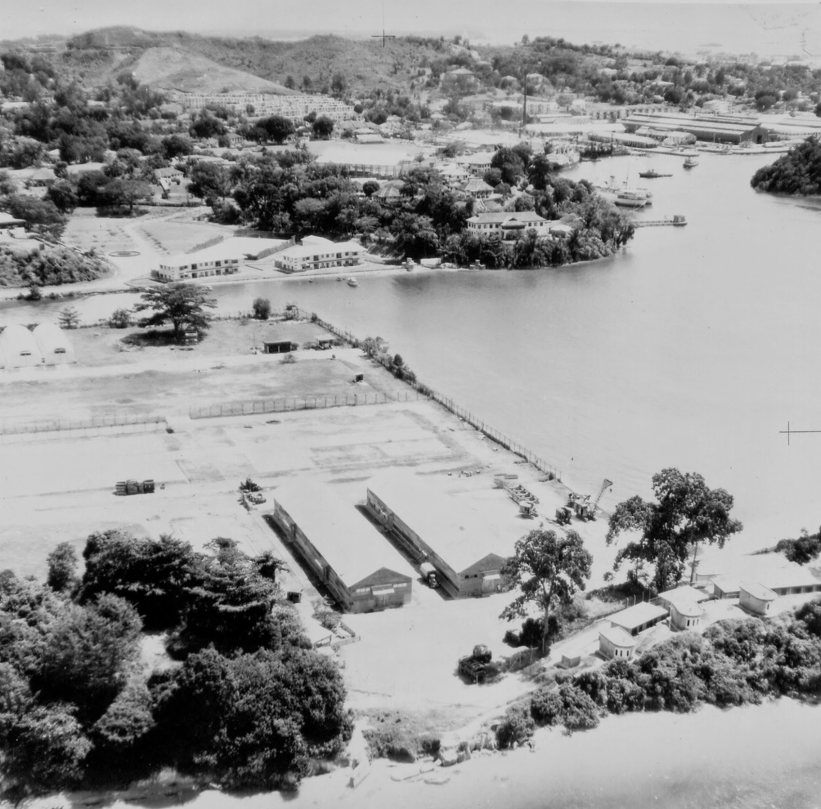 Amazing aerial photos of old Singapore taken by the RAF seletar squadron