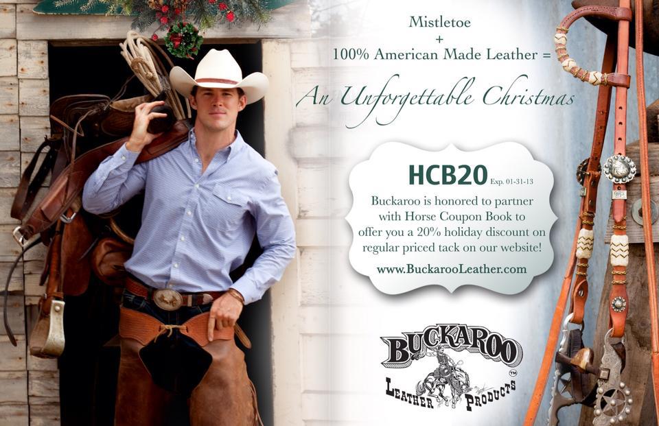 Buckaroo Leather Horse Tack, Use, Care and Maintenance: Black Friday ...