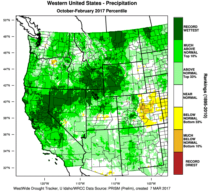 Inland Northwest Weather Blog: Wet recap plus warmer and windy weather ...
