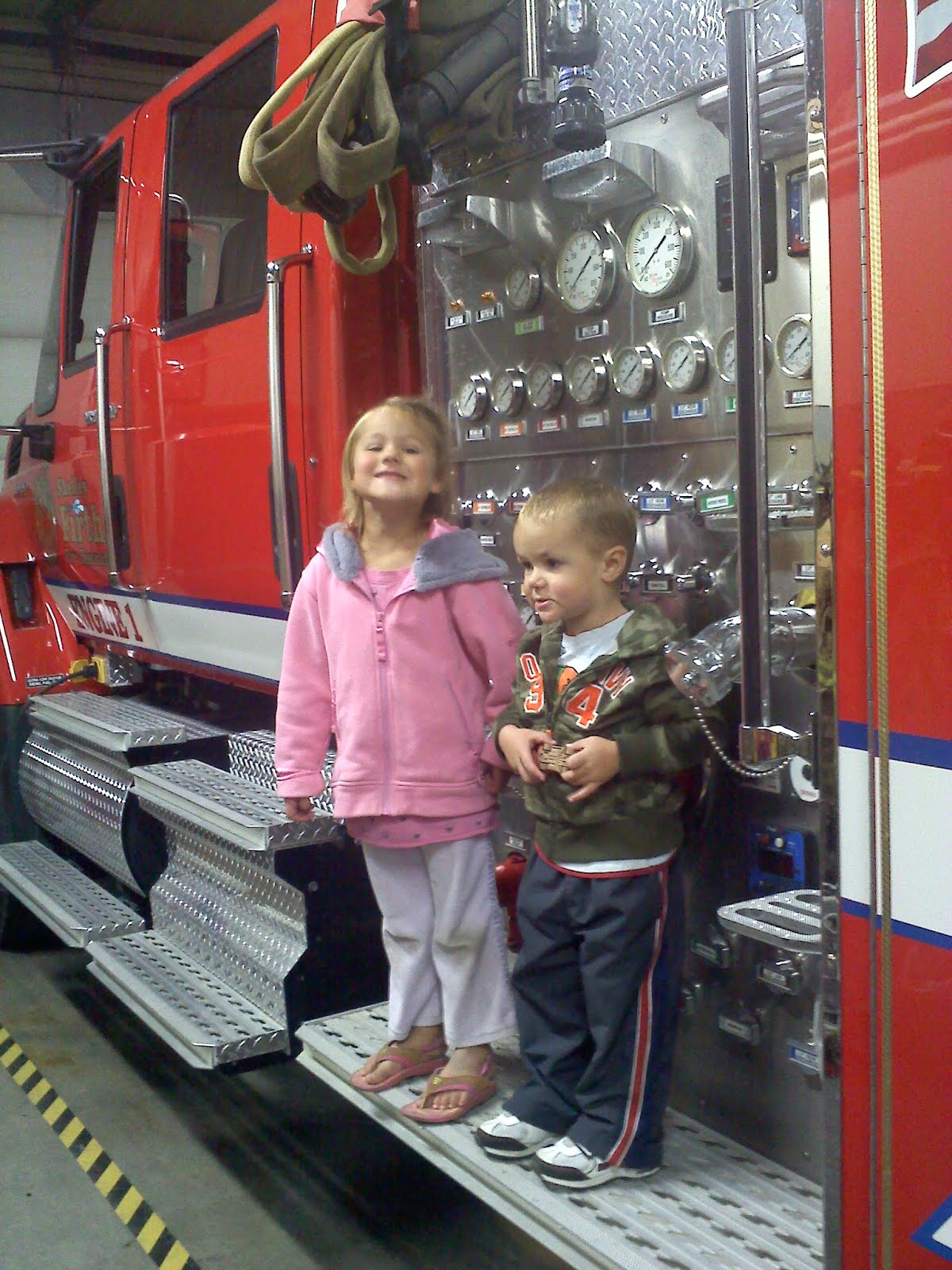 Life is good: Preschool Field Trip to Fire Station