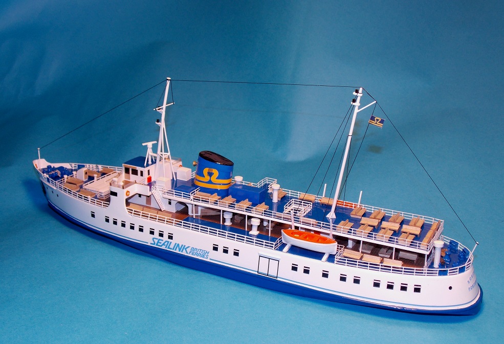 Ship Models Costas Sarlis: SOUTHSEA (SEALINK BRITISH FERRIES) scale 1:150