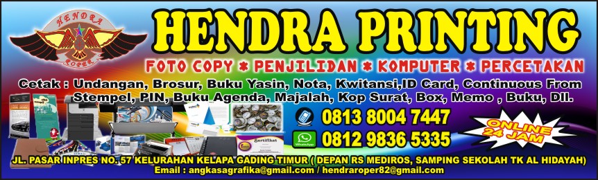 Jasa Fotocopy dan Print Murah Jakarta Utara