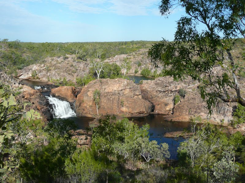 Nele & Andrew Around Oz: Edith Falls Campsite, Nitmiluk National Park, NT