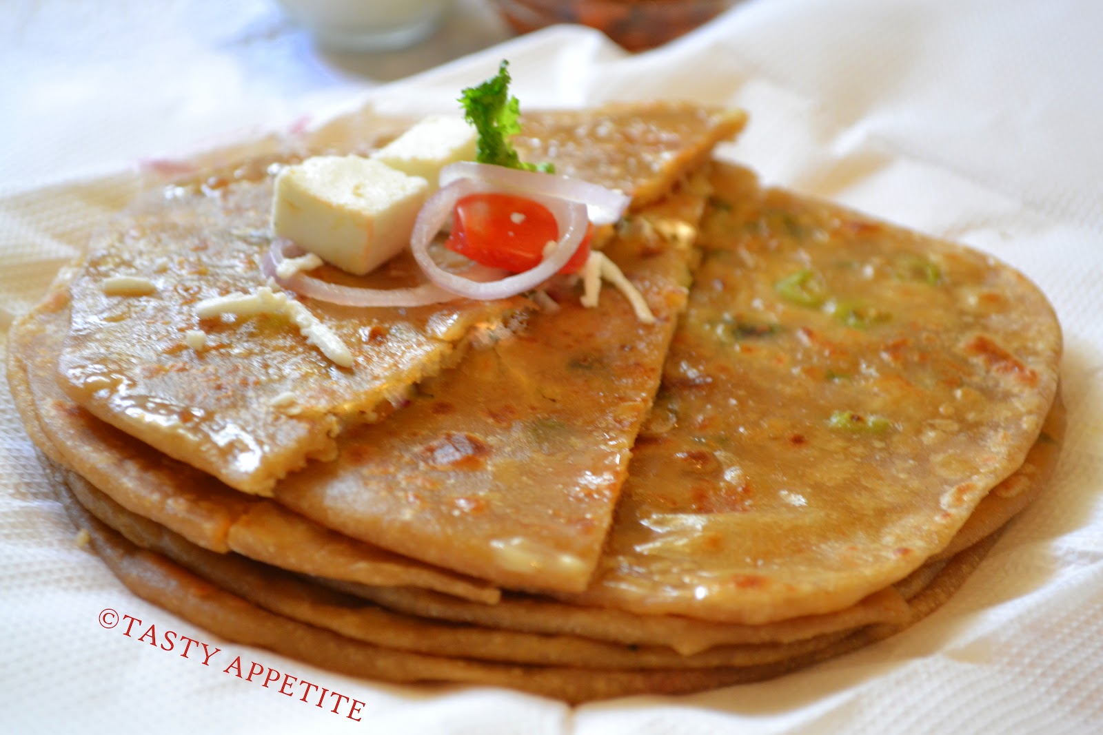 How to make Paneer Paratha / ( Indian Stuffed Bread )