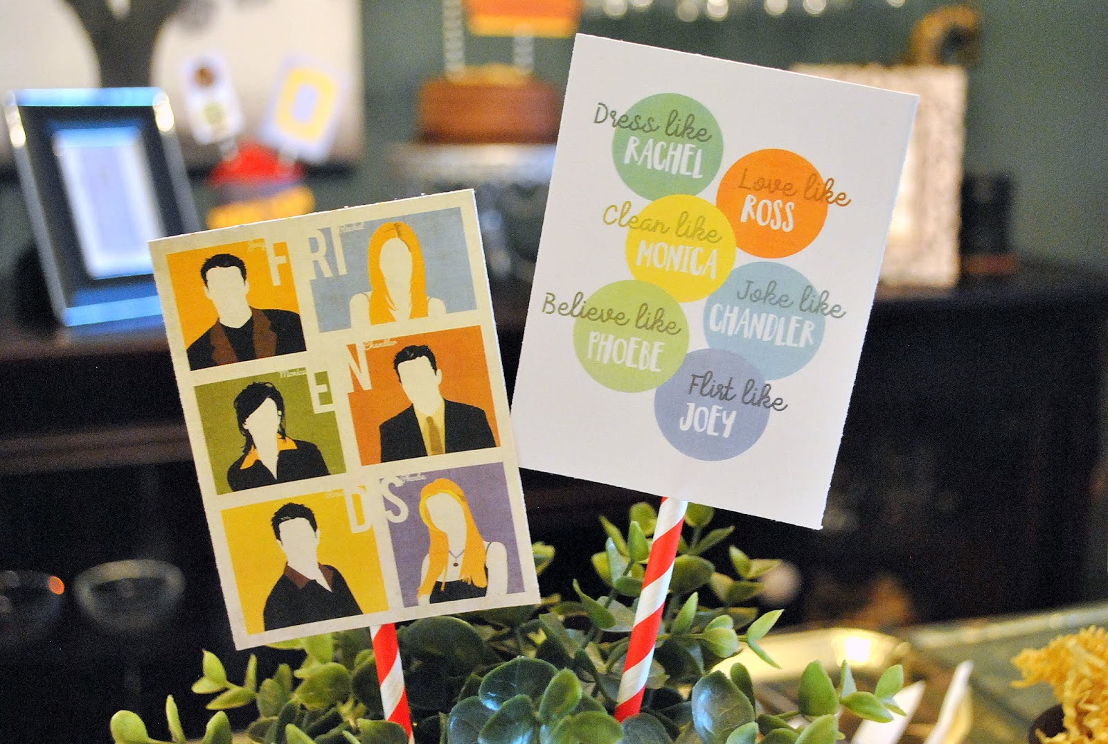 FRIENDS Themed Birthday Party - The Green Dish Blog