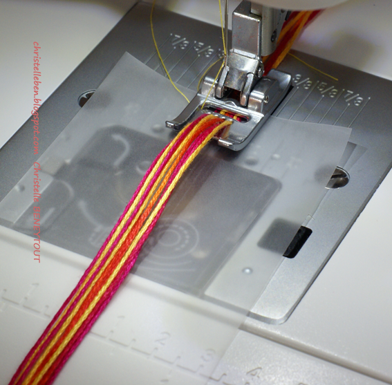 Christelle Beneytout : le blog: bracelet brésilien à la machine