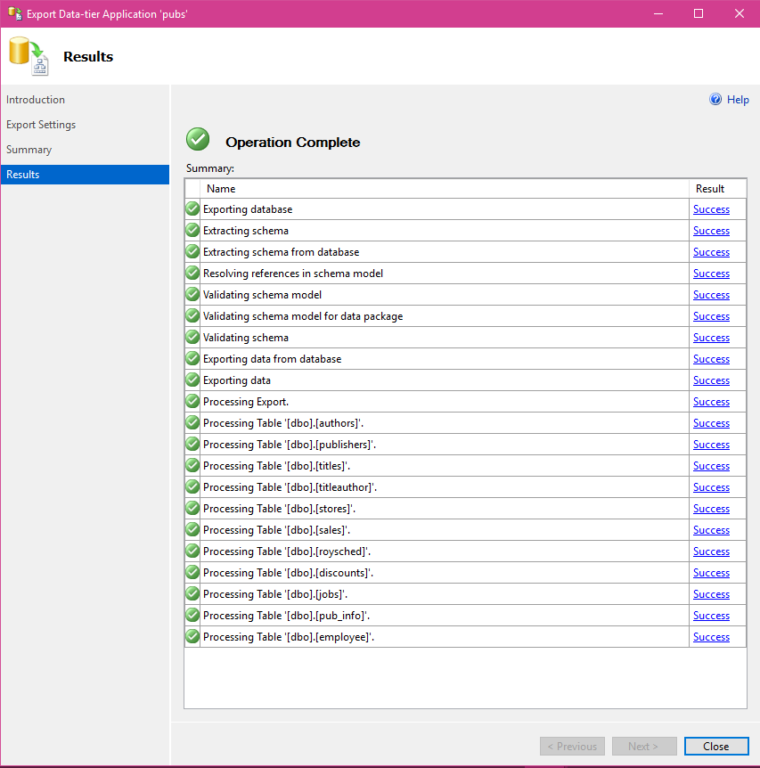 HodentekHelp: Can you a export data-tier task in SQL Server 2016 ...